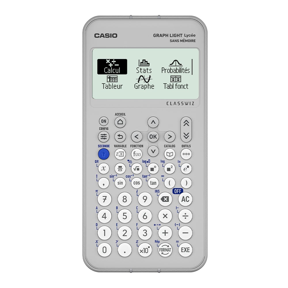Calculatrice Graphique CASIO Graph Light (remplace graph 25) : Chez ...