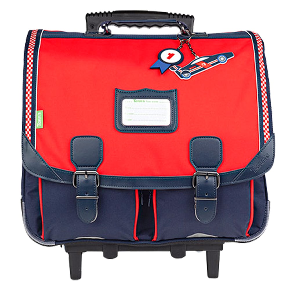 Cartable à roulettes TANN'S Les Signatures Noé 41cm 2 compartiments ...