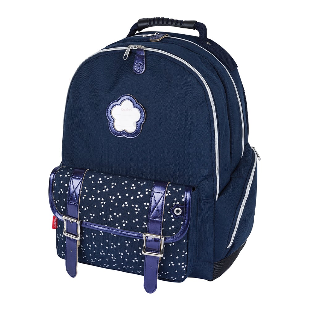 Sac à dos KICKERS Blue Flower 2 compartiments : Chez Rentreediscount ...