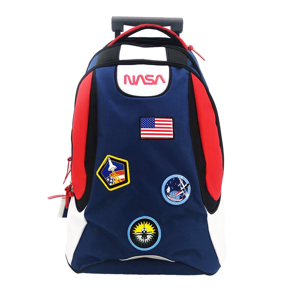 Sac à dos à roulettes NASA Discovery 2 compartiments : Chez ...
