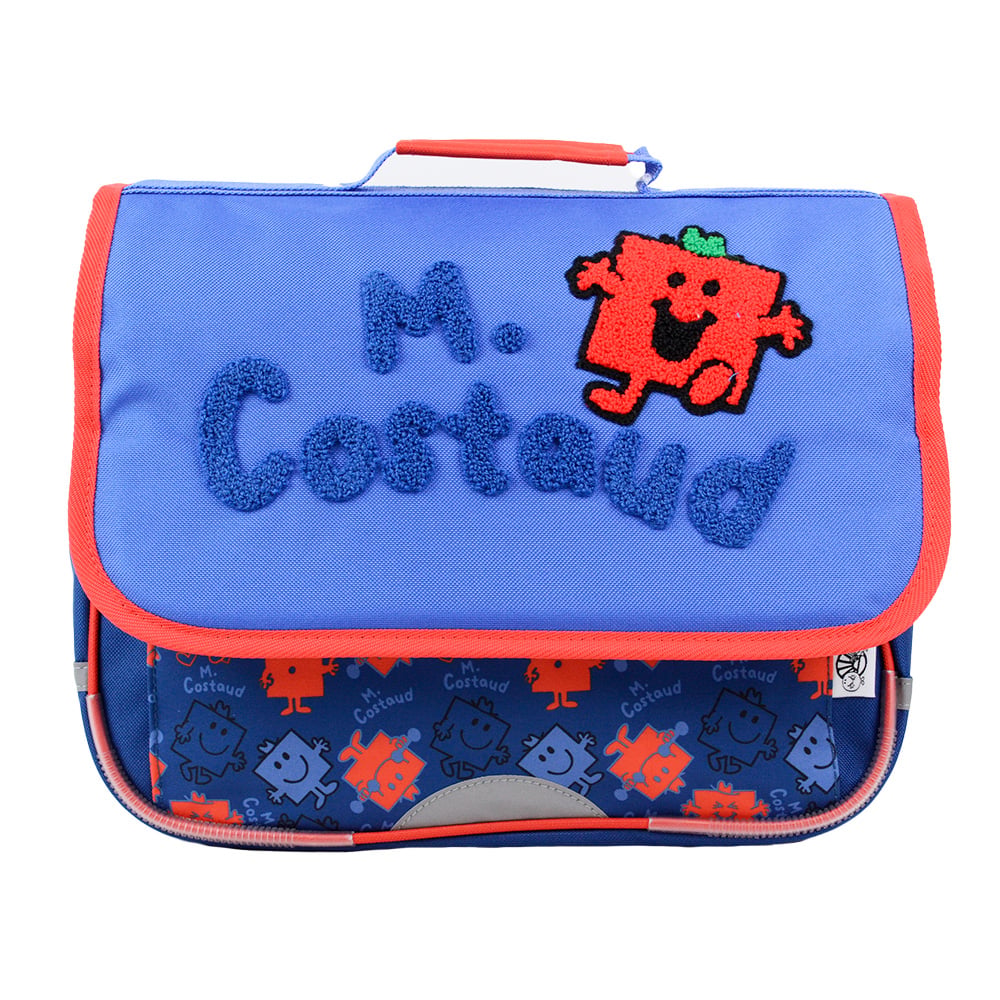 Cartable MONSIEUR MADAME Monsieur Costaud 35cm 1 compartiment : Chez ...