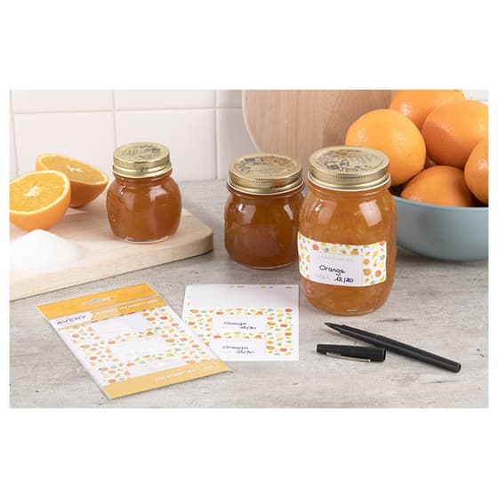 21 tiquettes Pots De Confiture Fruits Jaunes AVERY 95 X 40 Mm Chez 21-tiquettes-pots-de-confiture-fruits-jaunes-avery-95-x-40-mm-chez