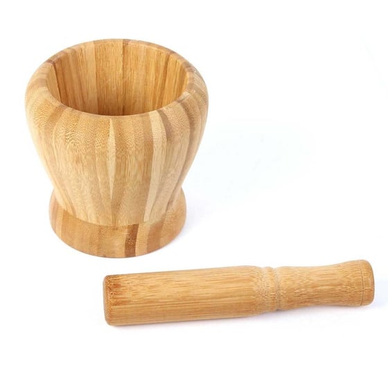 Pilon et Mortier bambou : Chez Rentreediscount Loisirs créatifs