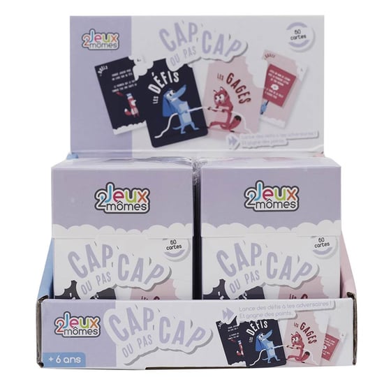 Jeu du Cap ou Pas Cap 60 Cartes : Chez Rentreediscount Cadeaux & Jeux