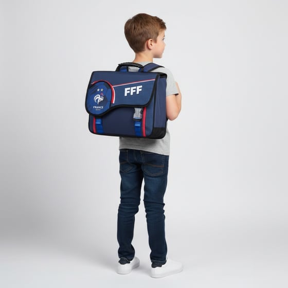 Cartable FFF Ball 38cm 2 compartiments : Chez Rentreediscount Cartables ...