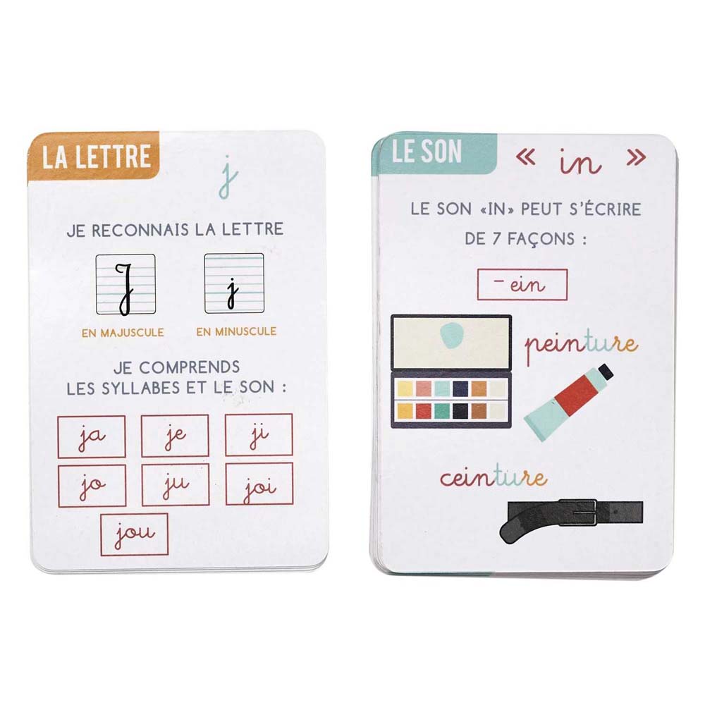 Jeu Je comprends les syllabes Cartes éducatives Montessori : Chez ...