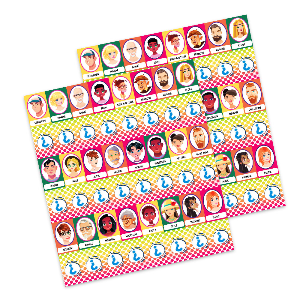 Jeu mon Devine Qui personnalisé : Chez Rentreediscount Cadeaux & Jeux