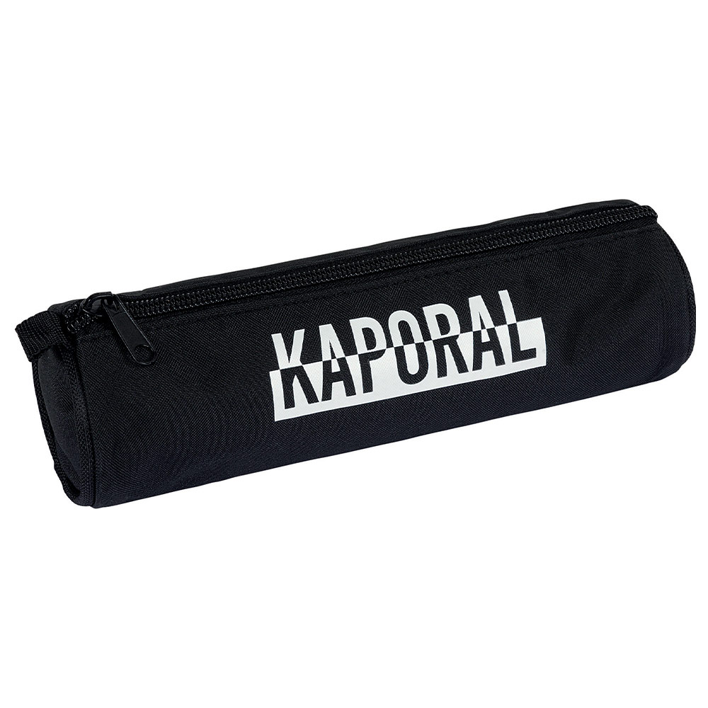 Trousse ronde KAPORAL Basic noire : Chez Rentreediscount Cartables ...