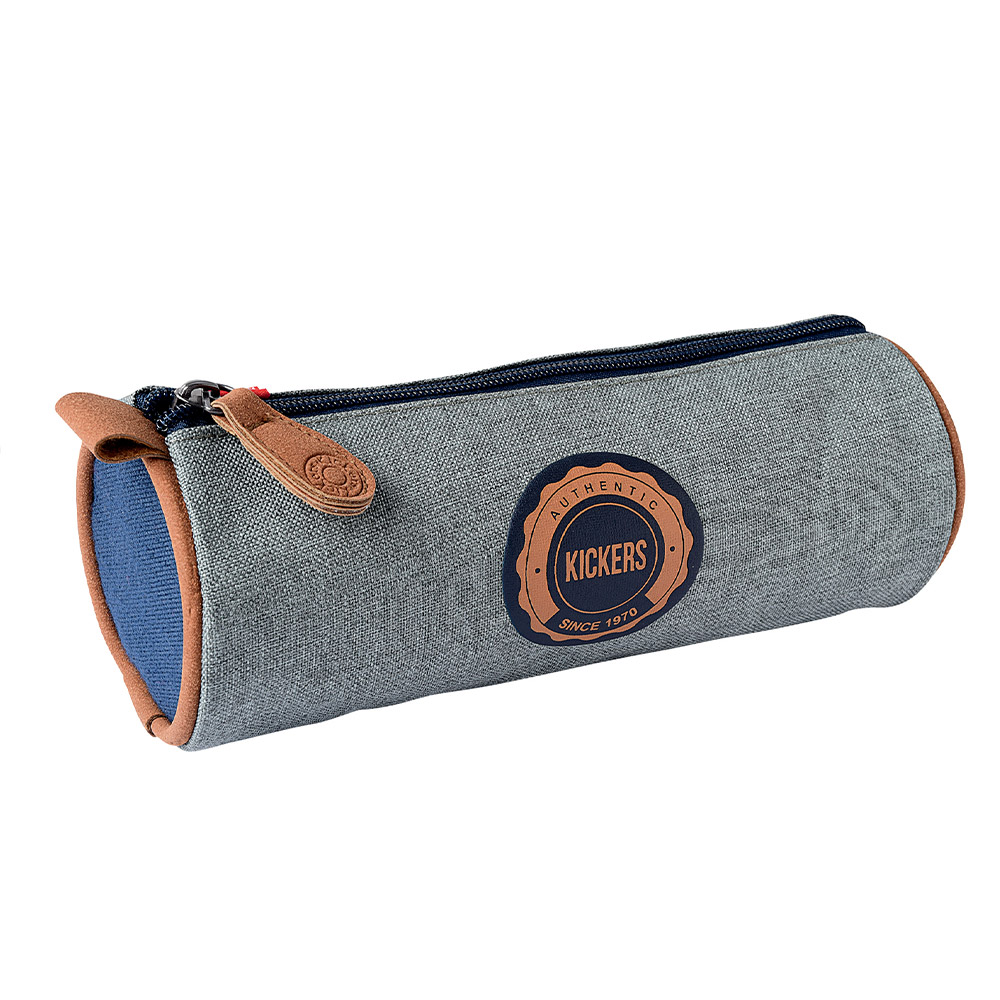 Trousse ronde KICKERS Boy camel : Chez Rentreediscount Cartables & trousses