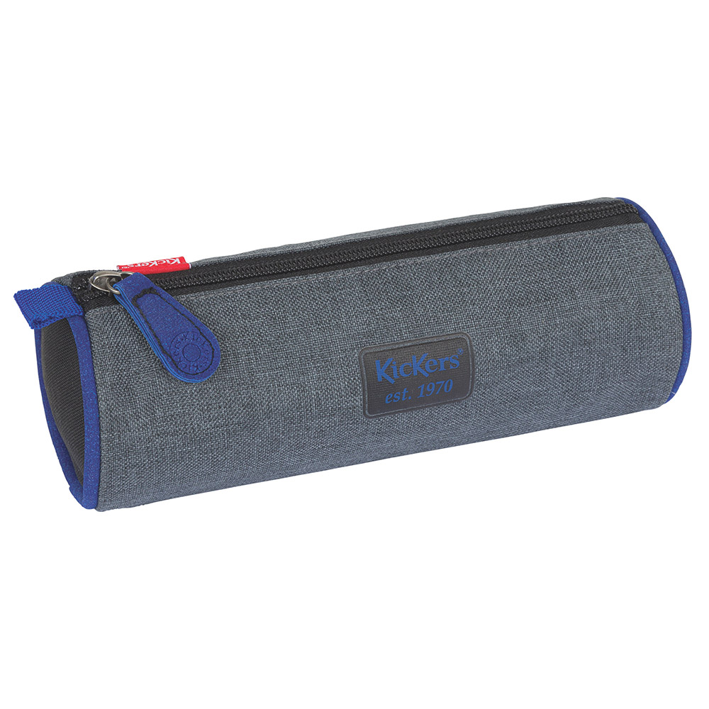 Trousse ronde KICKERS Boy noir et gris : Chez Rentreediscount Cartables ...
