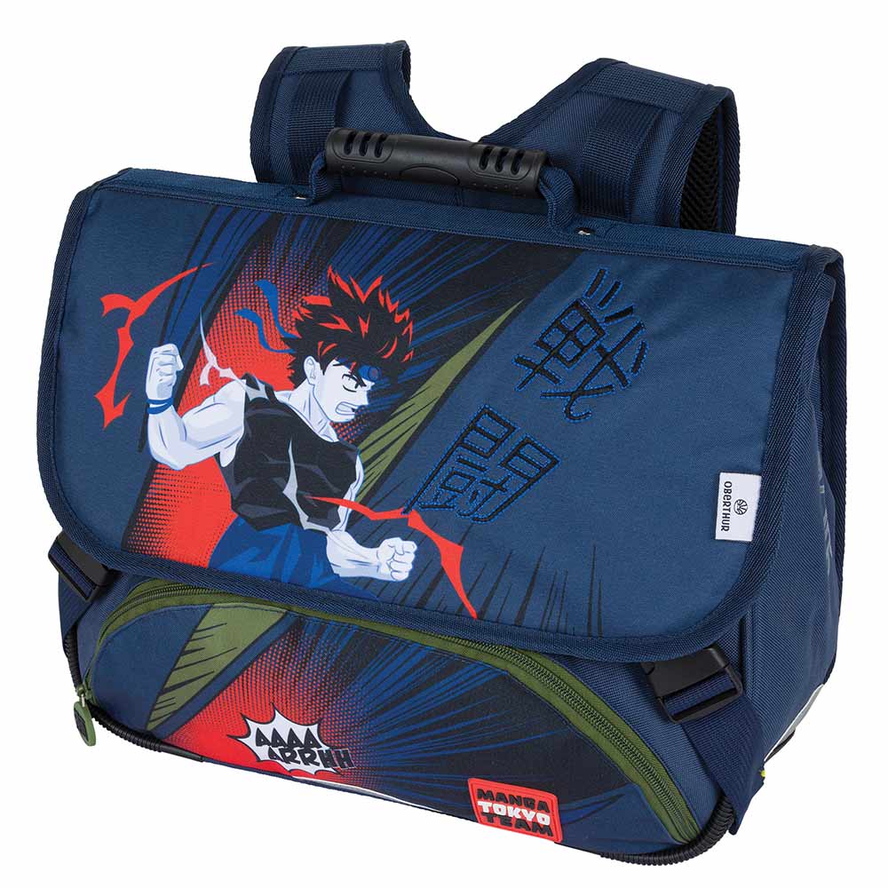 Cartable OBERTHUR Manga Tokyo Team 38cm 2 compartiments : Chez ...