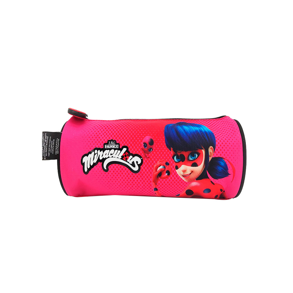 Trousse ronde MIRACULOUS Heroic Lady : Chez Rentreediscount Cartables ...