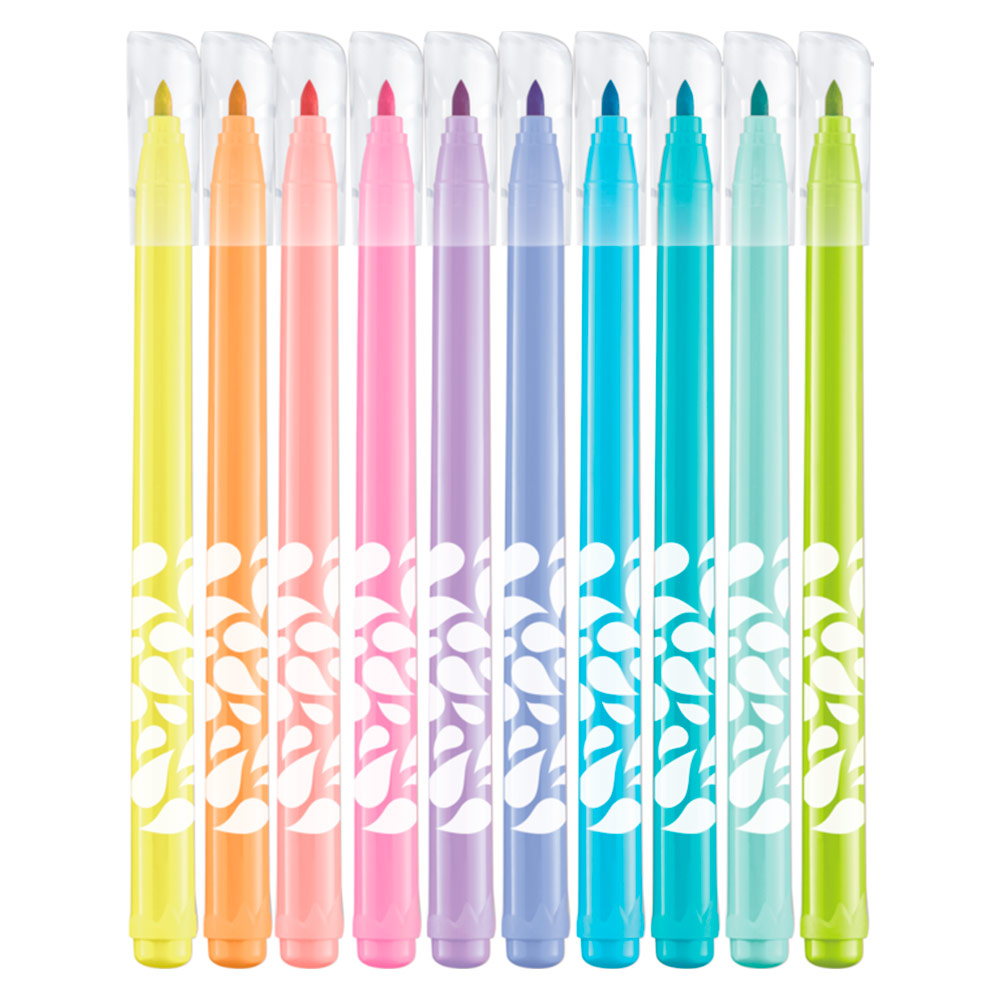 10 Feutres MAPED Color'Peps Pastel pointe moyenne : Chez ...