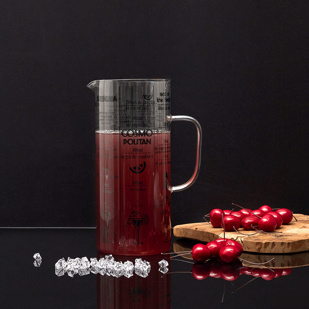 Carafe à Cocktail 2 Litres en verre et graduée + 6 recettes : Chez ...