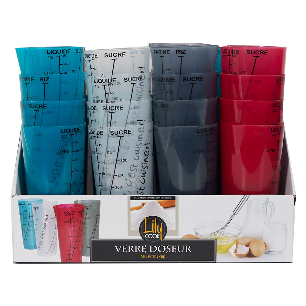 Verre doseur LILY COOK : Chez Rentreediscount Loisirs créatifs