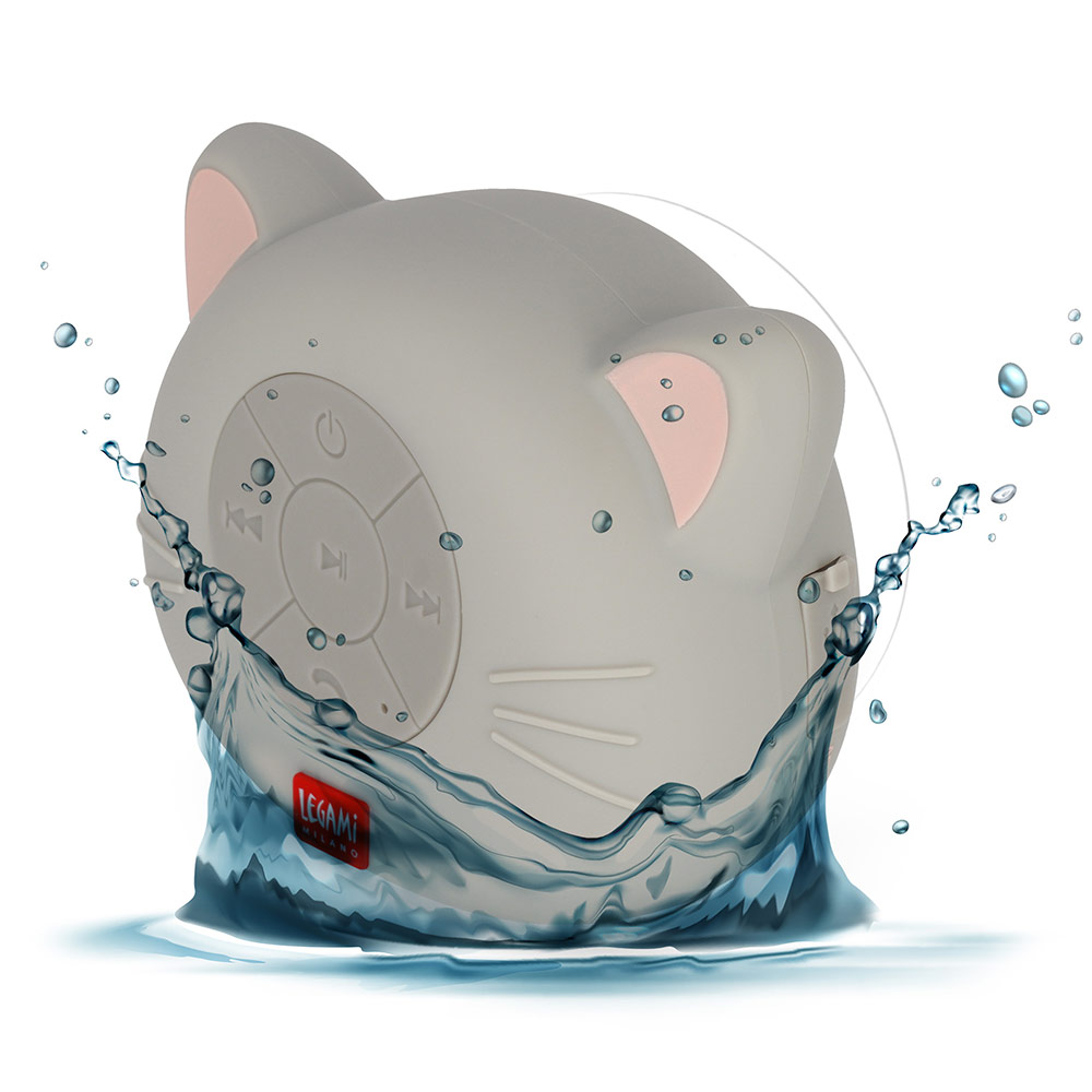 Enceinte bluetooth waterproof à ventouse LEGAMI Chat : Chez ...