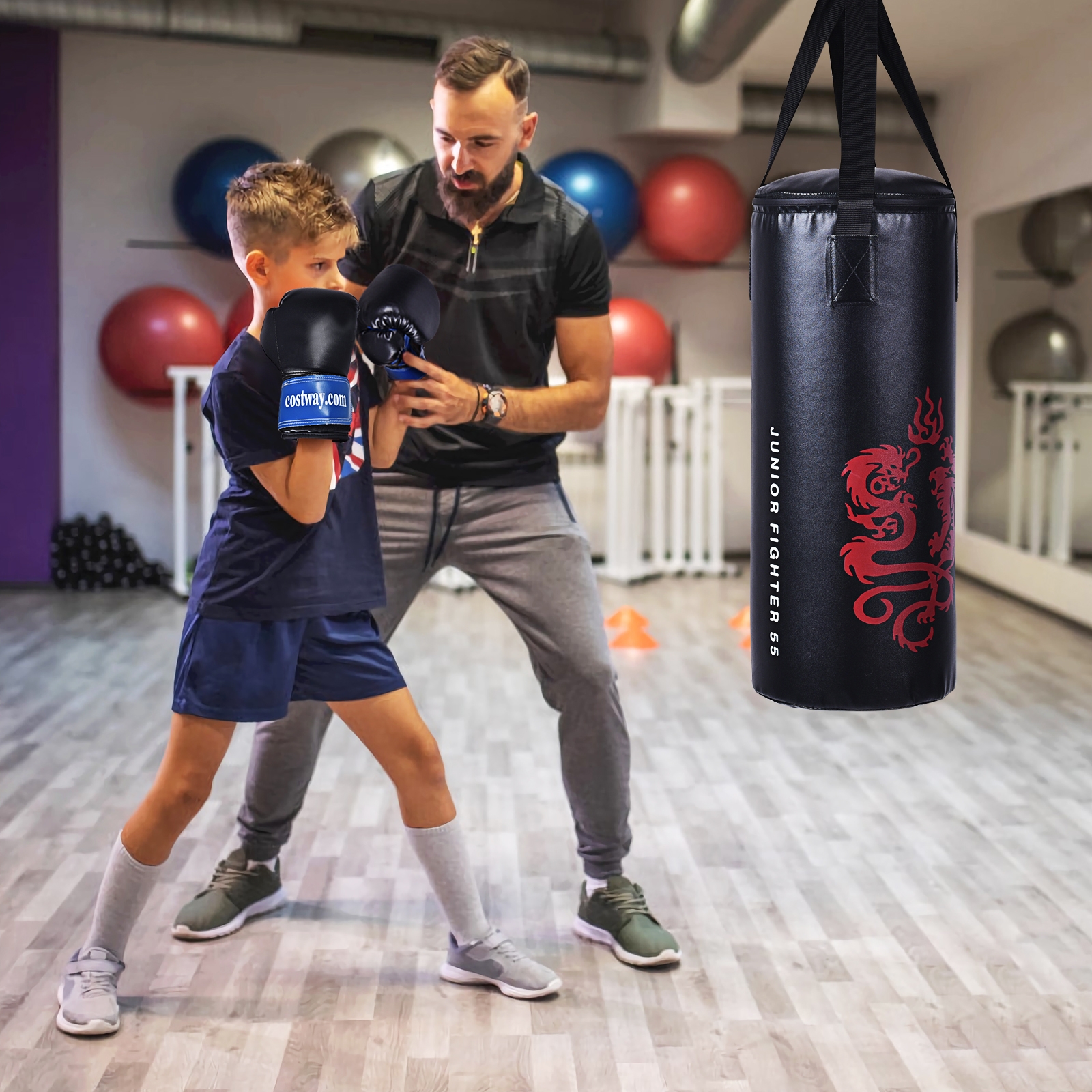 Ensemble de Boxe pour enfants avec Accessoires : Chez Rentreediscount ...
