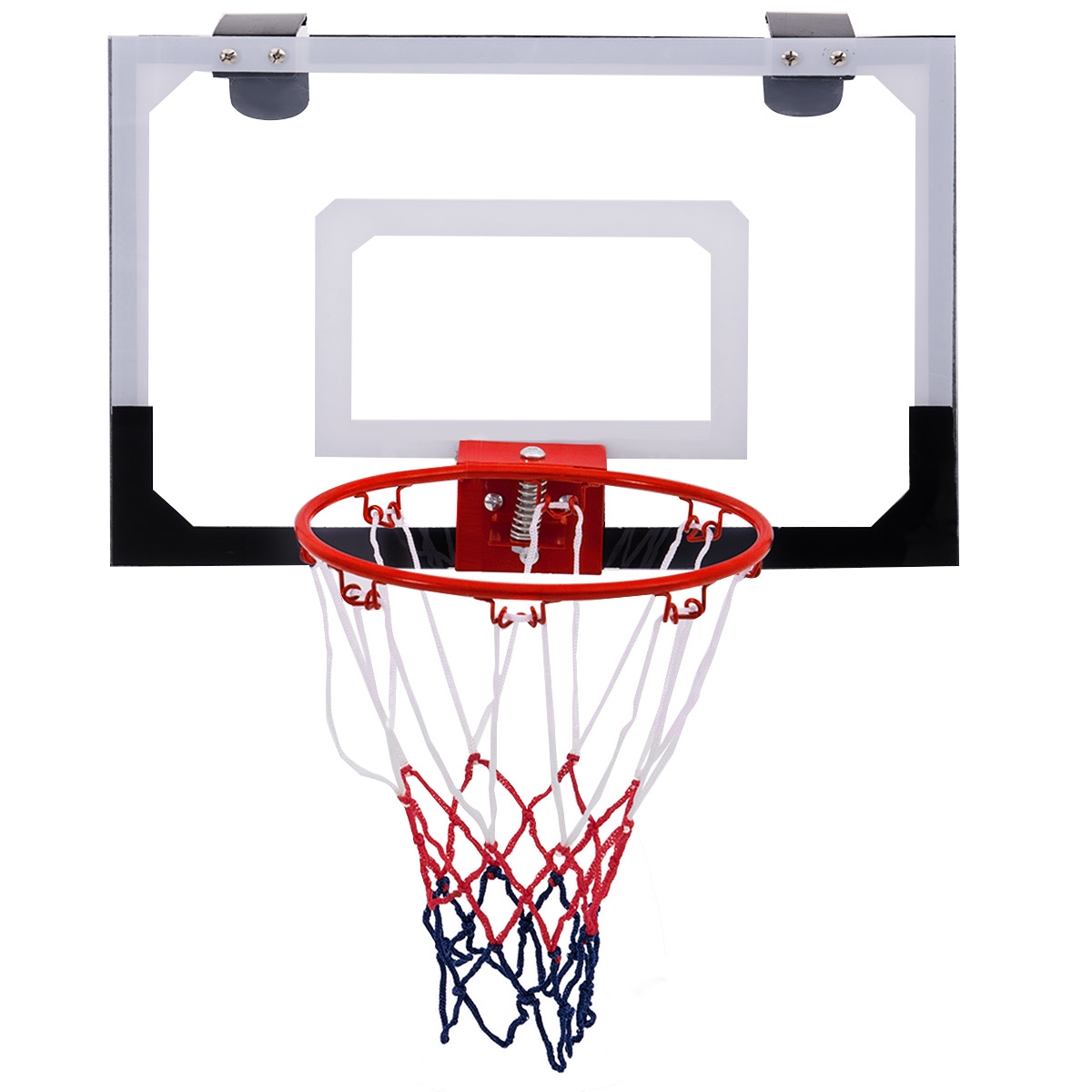 Mini panier de basket 46 x 30,5 cm à fixer au mur ou à accrocher à une ...