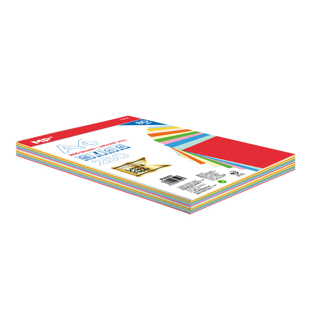 Ramette 250 feuilles MP A4 80g couleurs assorties : Chez Rentreediscount Fournitures de bureau