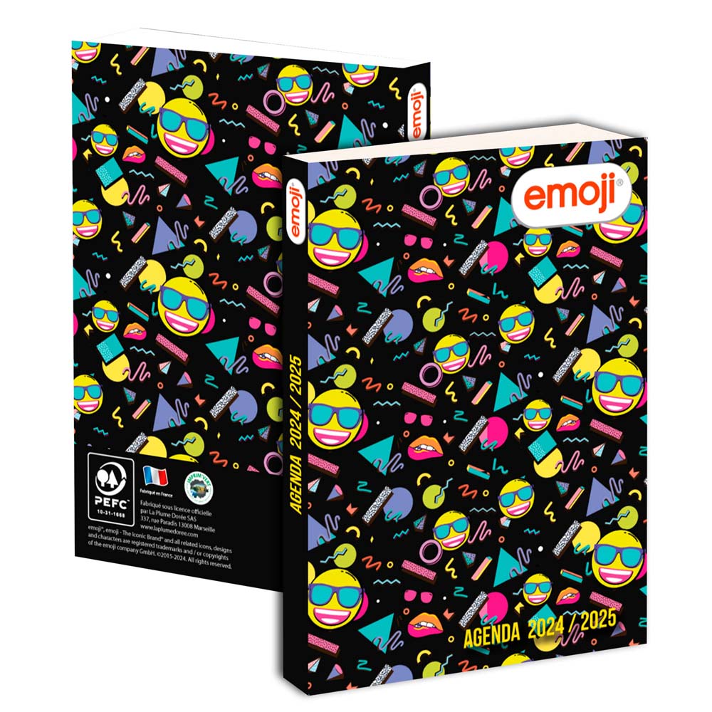 Agenda scolaire EMOJI 2024-2025 : Chez Rentreediscount Fournitures ...