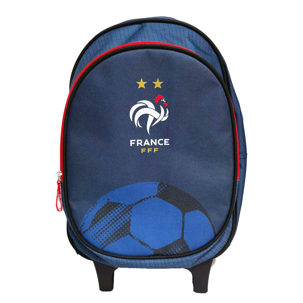 Sac à dos à roulettes FFF Ball 1 compartiment : Chez Rentreediscount ...