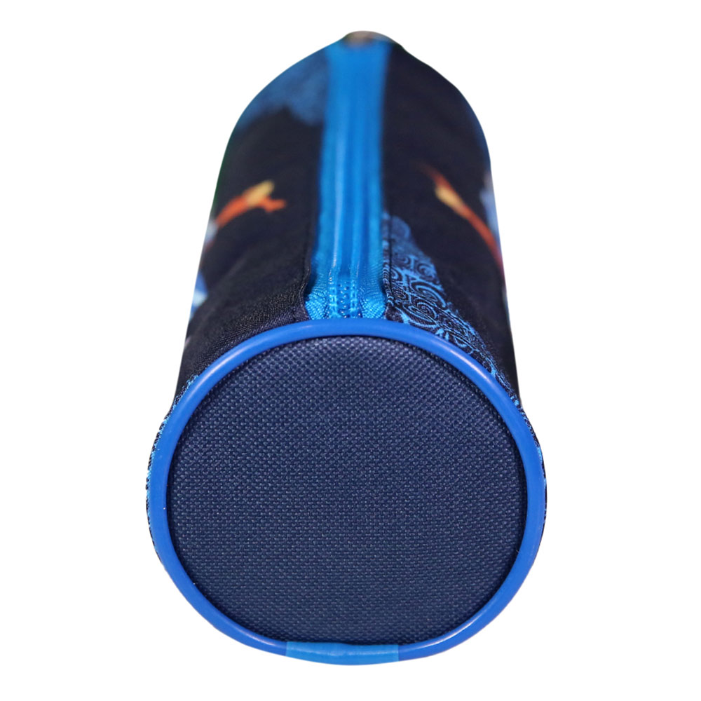 Trousse ronde OUM LE DAUPHIN bleue : Chez Rentreediscount Cartables ...