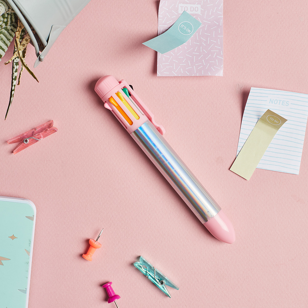 stylo 8 couleurs electroplate : Chez Rentreediscount Fournitures scolaires