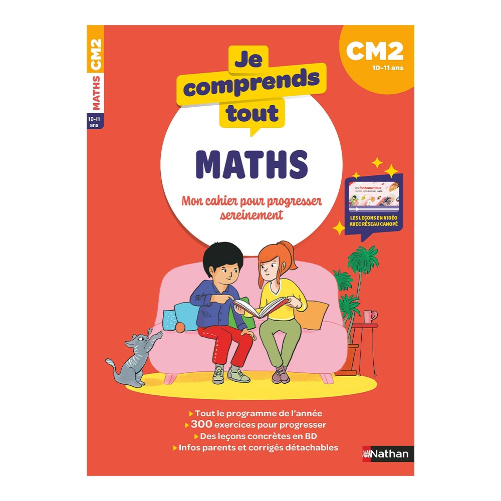 Cahier Je comprends tout NATHAN Maths CM2 : Chez Rentreediscount Le ...