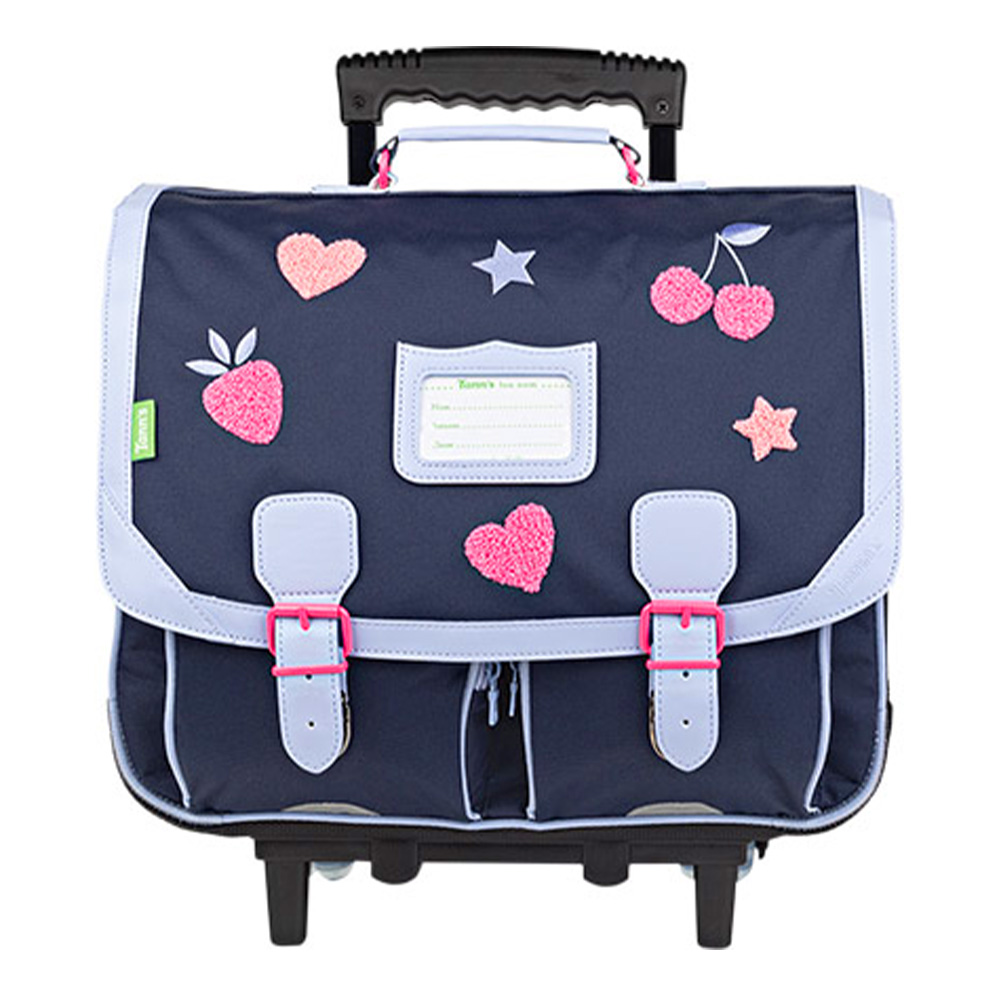 Cartable à roulettes TANN'S Les Fantaisies Juliette 41cm 2 ...