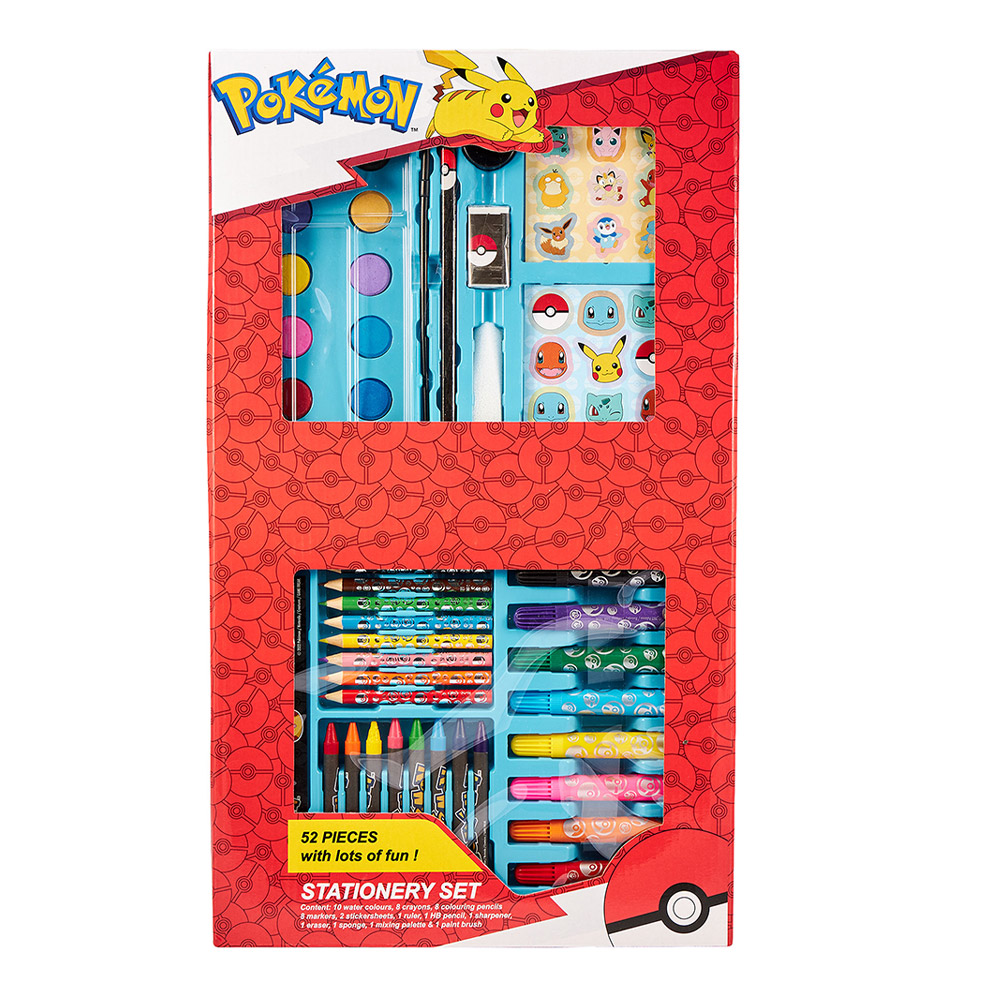 Coffret créatif POKEMON 52 pièces : Chez Rentreediscount Loisirs créatifs