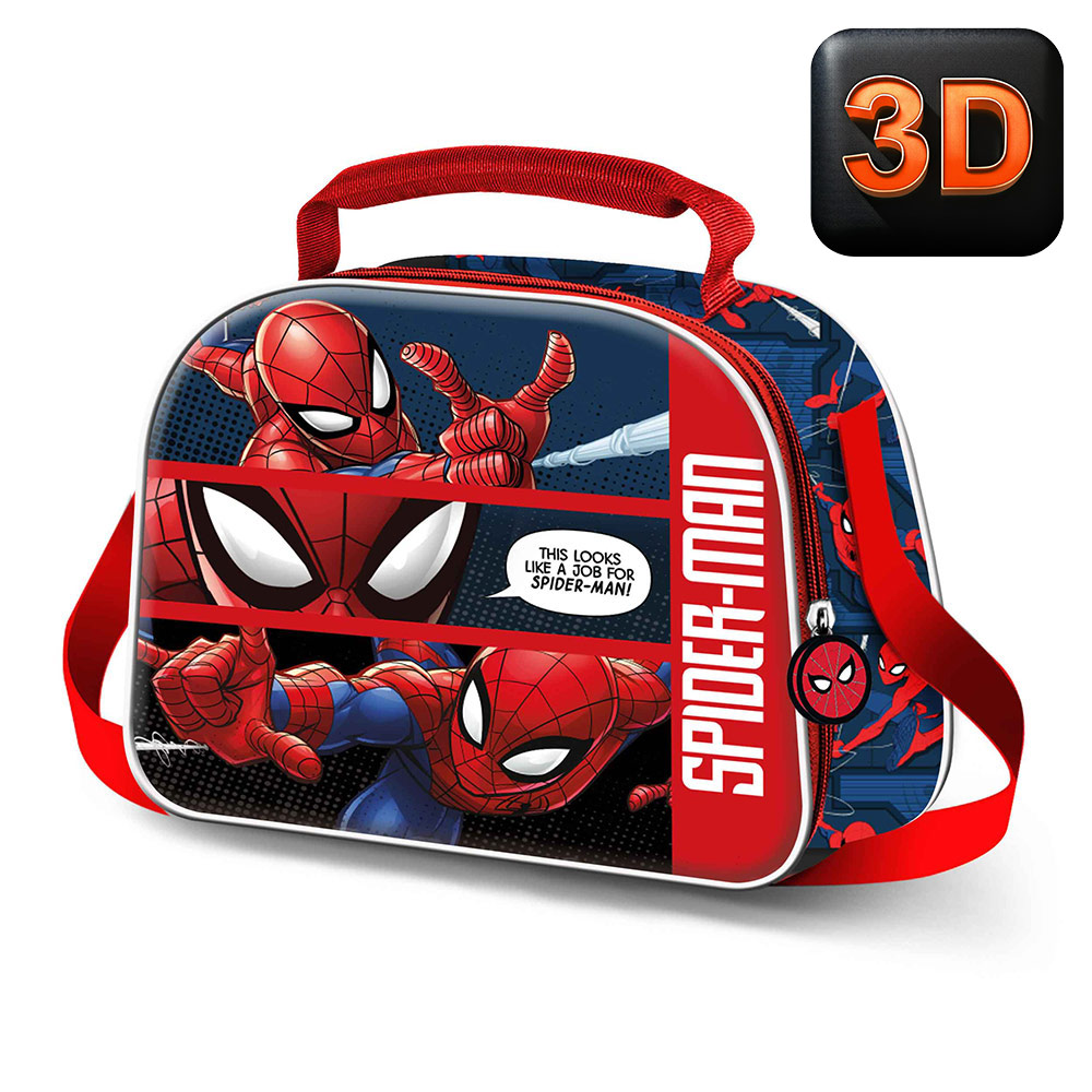 Sac goûter 3D SPIDERMAN Stronger : Chez Rentreediscount Cartables ...