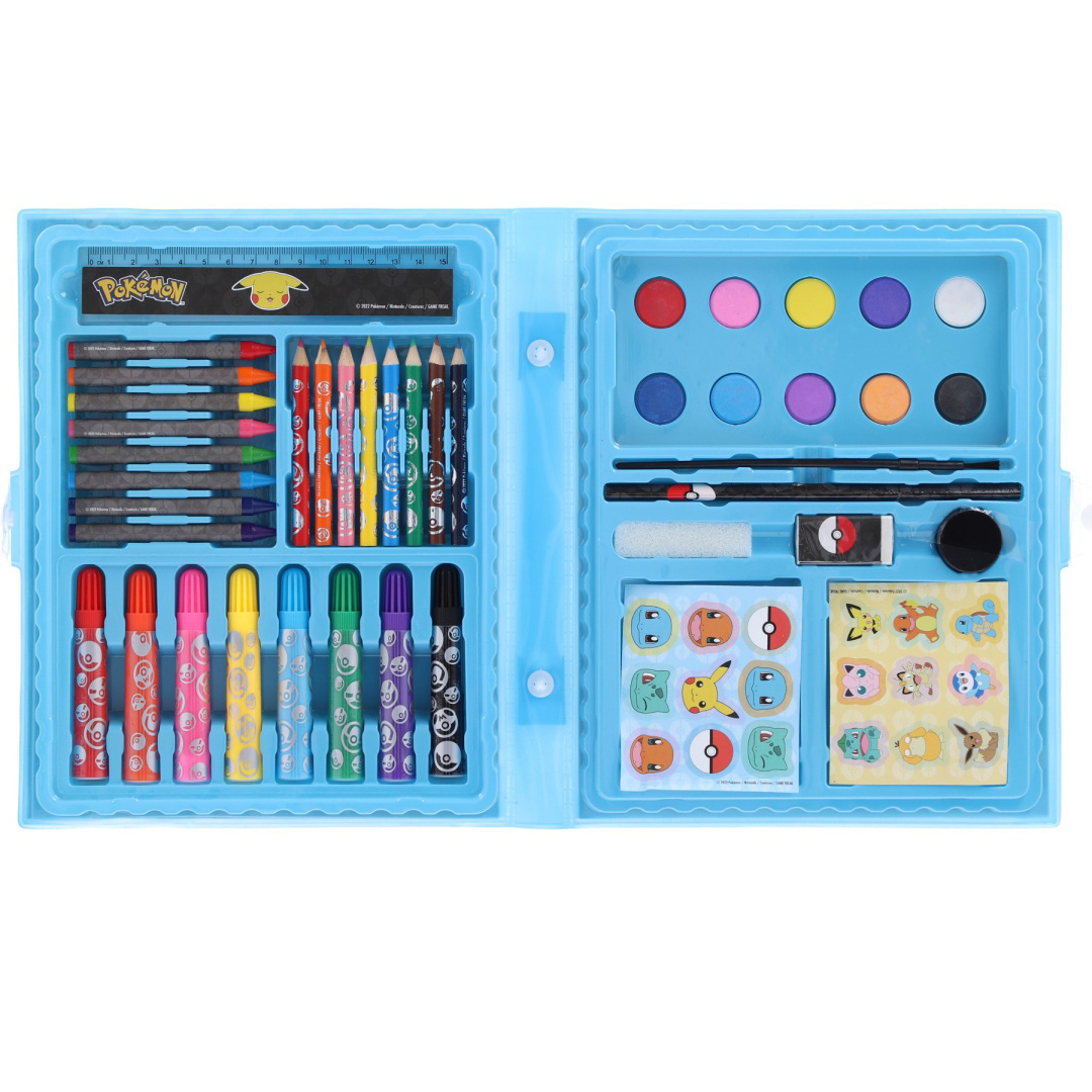 Coffret créatif POKEMON 52 pièces : Chez Rentreediscount Loisirs créatifs