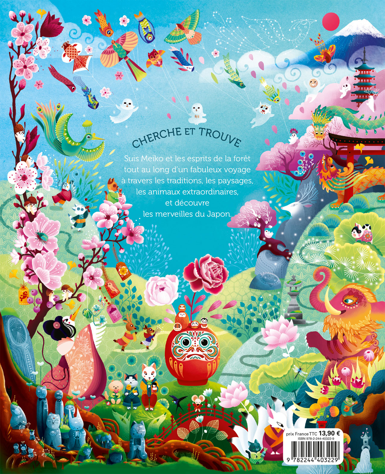 Livre enfant Le voyage de Meiko - Album Cherche et Trouve LITO : Chez ...