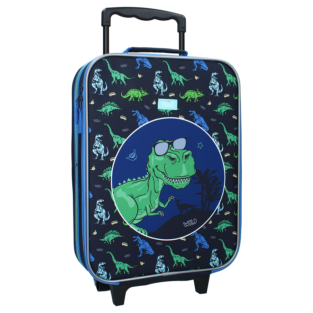 Valise PRÊT Made To Roll bleu : Chez Rentreediscount Cartables & trousses
