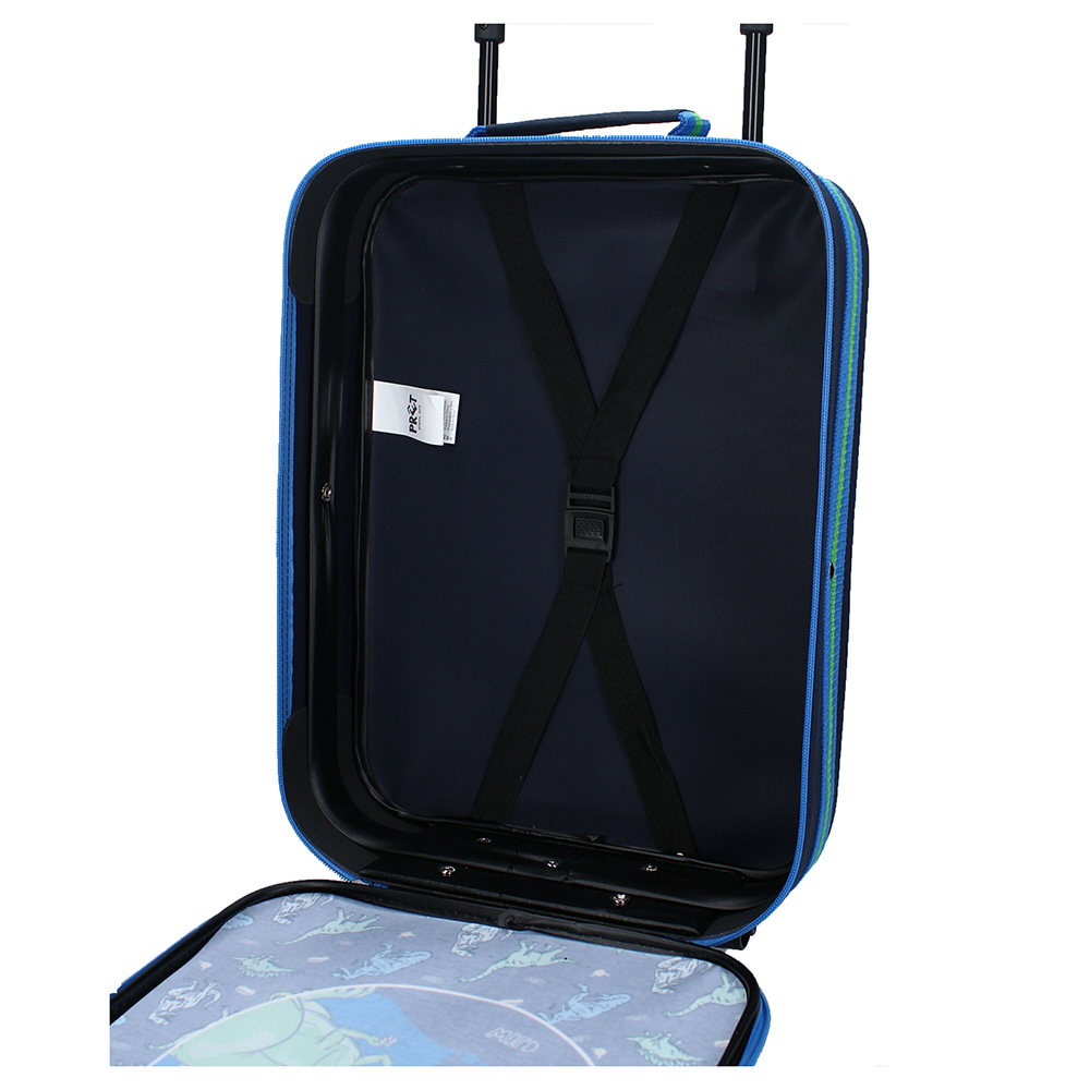 Valise PRÊT Made To Roll bleu : Chez Rentreediscount Cartables & trousses