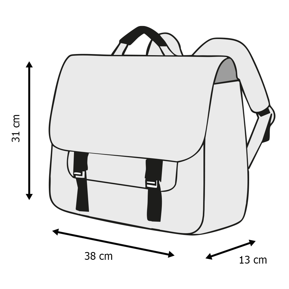 Cartable FFF Ball 38cm 2 compartiments : Chez Rentreediscount Cartables ...