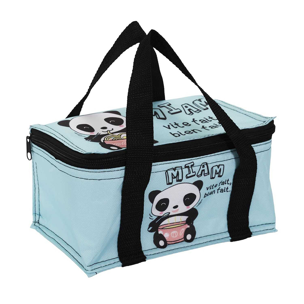 Set Repas Lunch Bag isotherme + Lunch Box Panda Kawaii : Chez ...