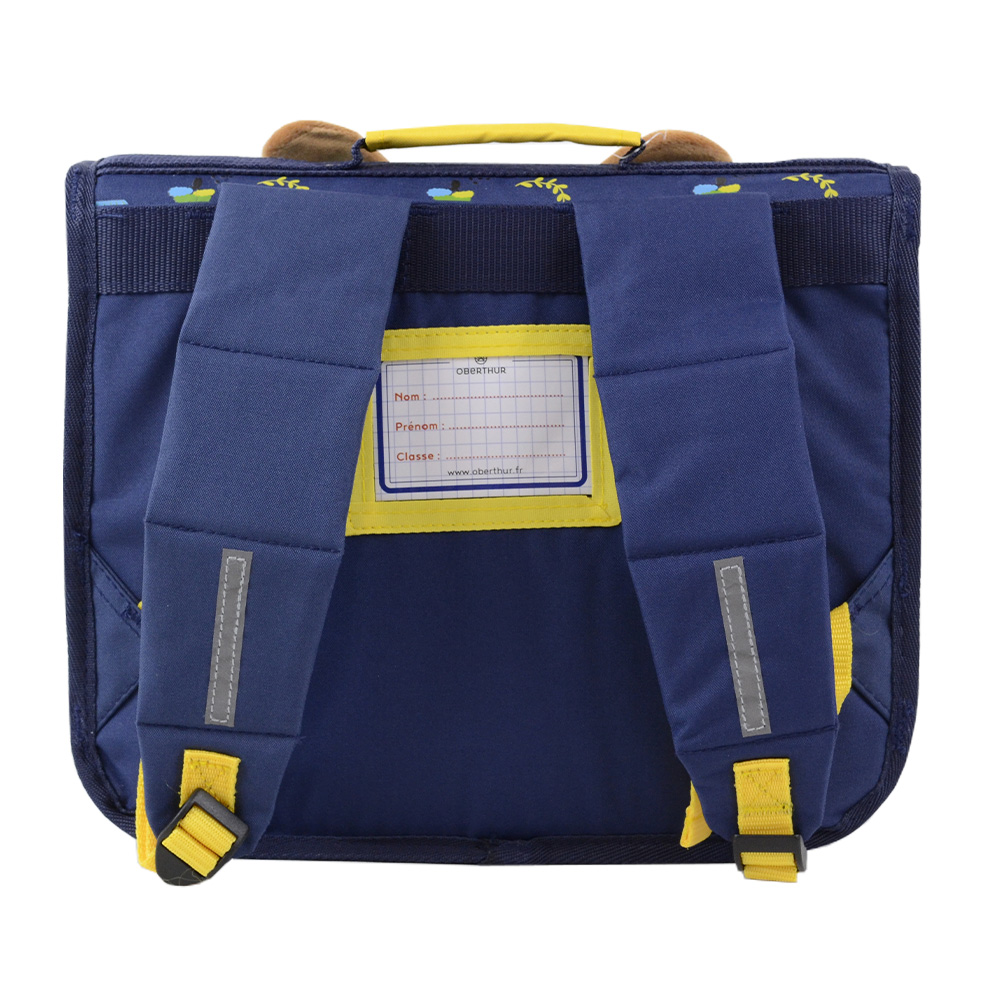 Cartable maternelle OBERTHUR Doudou Tigre 32cm bleu : Chez ...