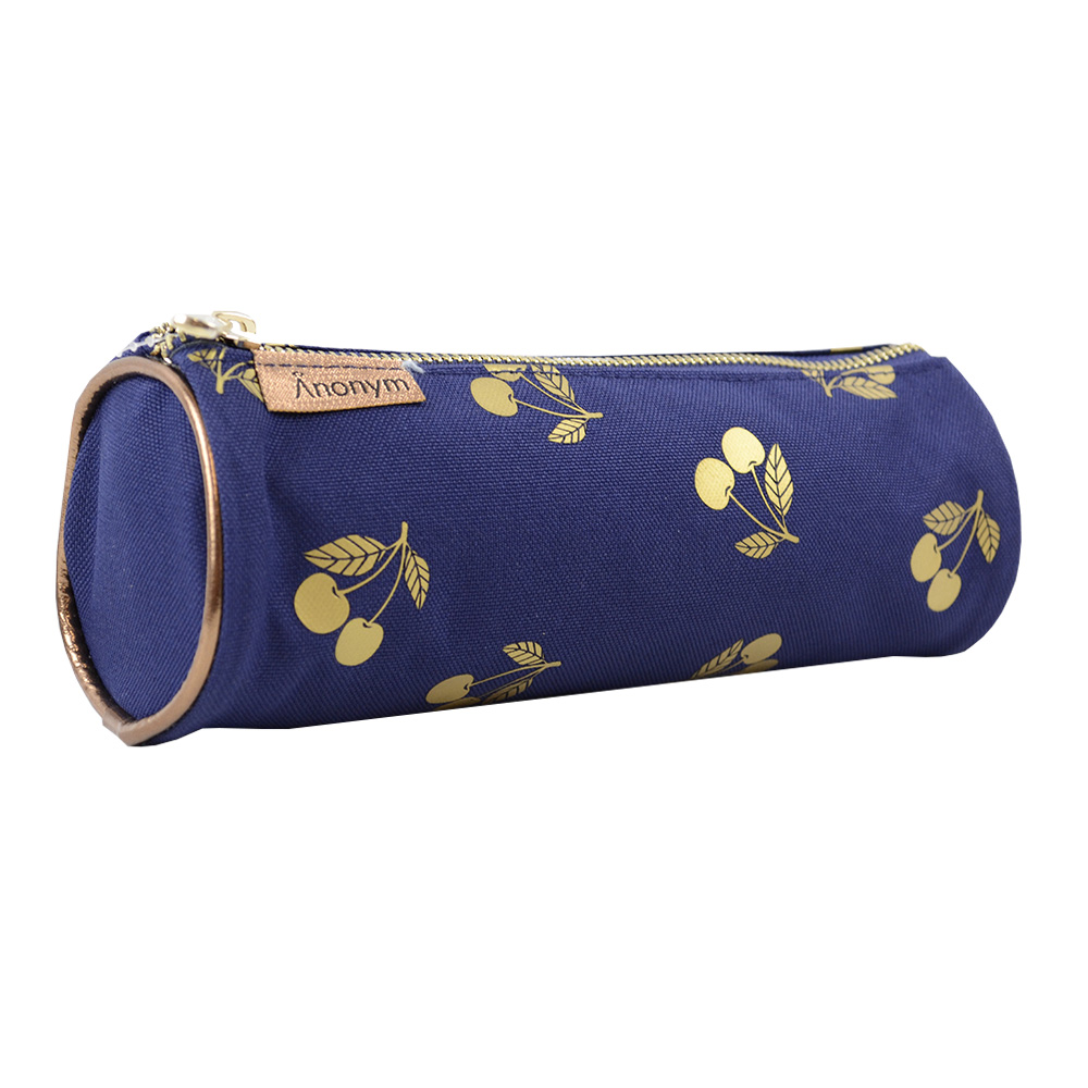 Trousse ronde Cherry ANONYM bleu marine : Chez Rentreediscount ...
