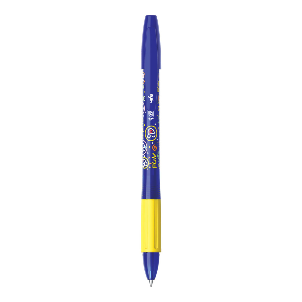 Stylo Roller Effaçable BIC Illusion pointe moyenne Bleu : Chez ...