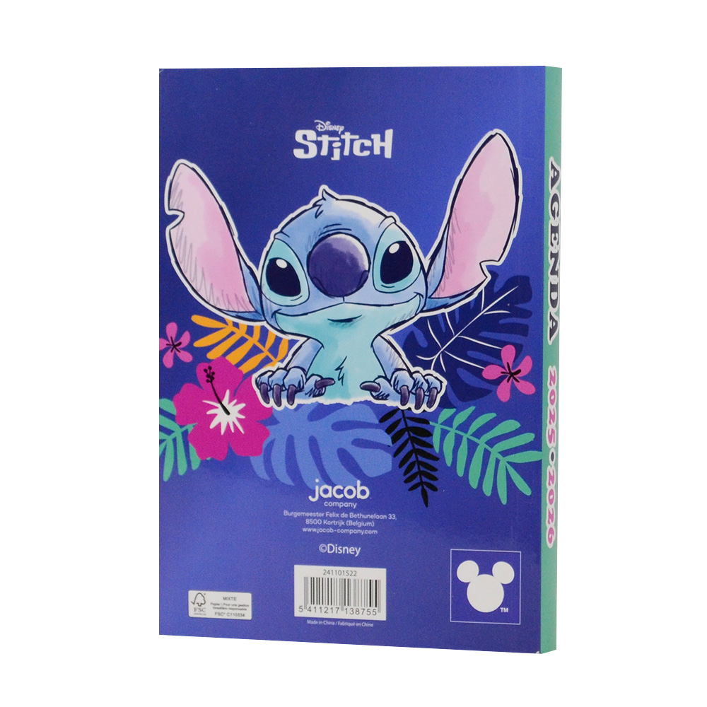 Agenda scolaire LILO ET STITCH 2025-2026 12x17cm : Chez Rentreediscount ...