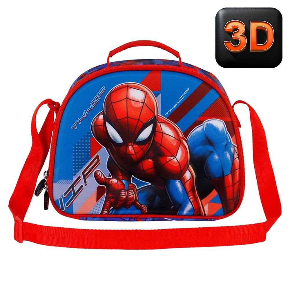 Sac goûter/déjeuner isotherme SPIDERMAN Skew : Chez Rentreediscount ...