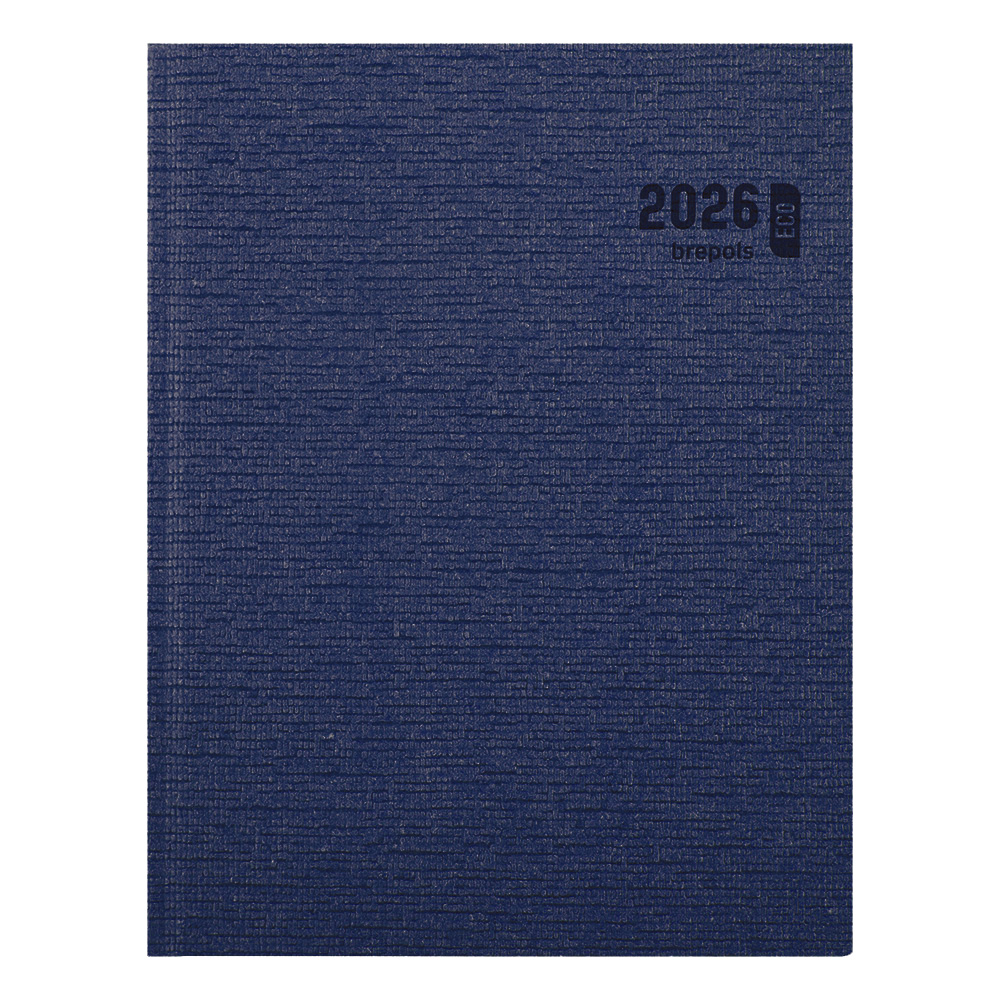 Agenda Semainier BREPOLS Ecotiming KAZAR 17,1x22cm Année civile 2026 ...