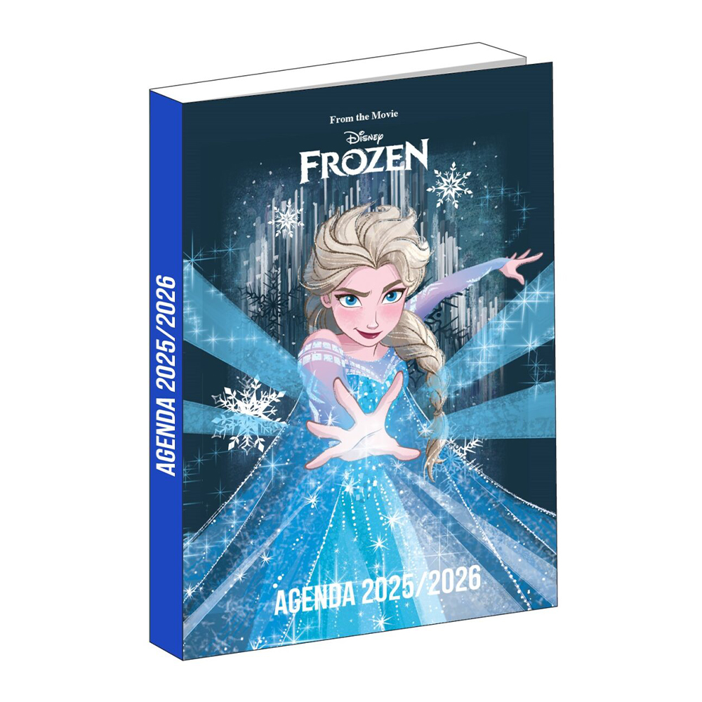 Agenda scolaire LA REINE DES NEIGES Frozen 2025-2026 : Chez ...