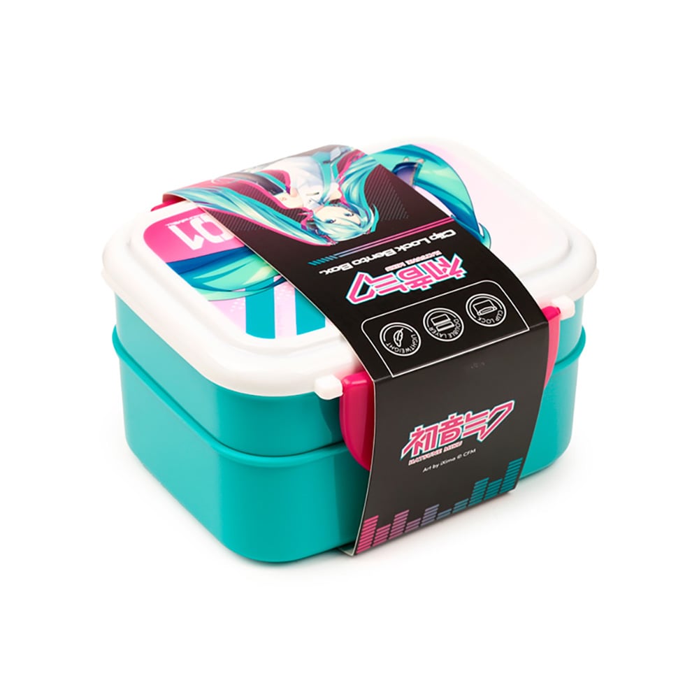 Lunch box Bento avec couverts Hatsune Miku : Chez Rentreediscount ...
