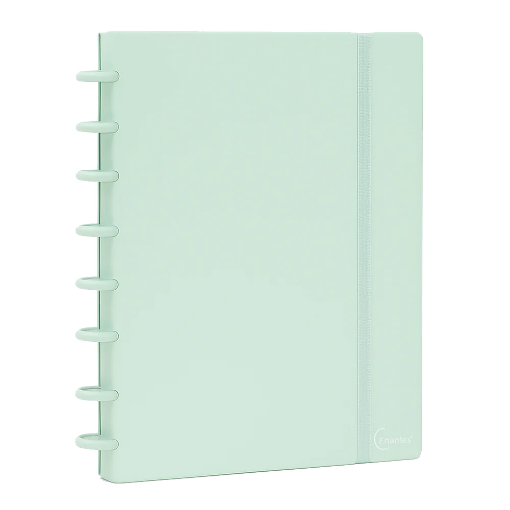 Carnet A5 80 feuilles petits carreaux 5x5 90g vert pastel : Chez ...