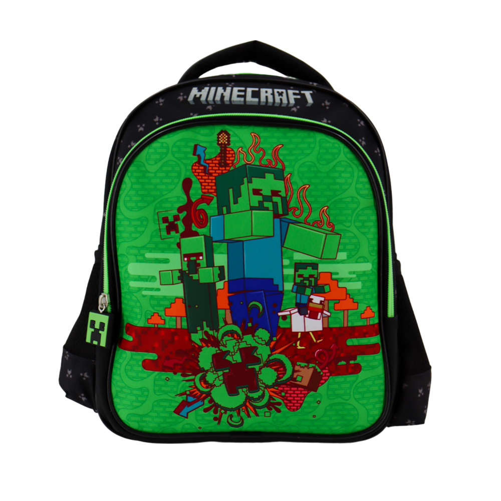 Sac à dos maternelle MINECRAFT World Monster Invasion : Chez ...