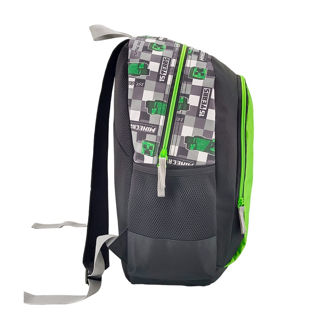 Sac à dos MINECRAFT 15th Anniversary 2 compartiments : Chez ...