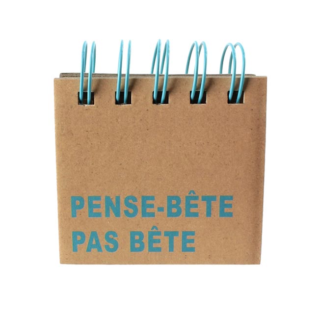 Carnet de notes repositionnables à spirales CRÉATRICE DE GÉNIE pense ...