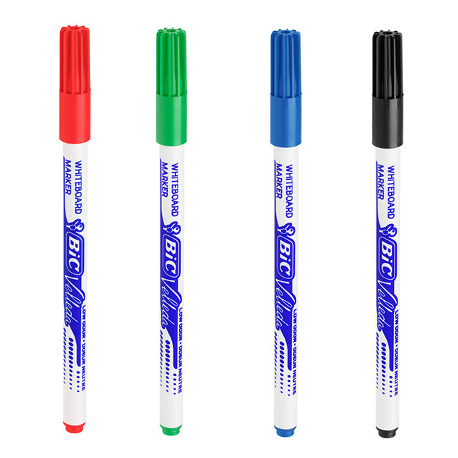 Feutre effacable Velleda Effaçable à sec pointe fine Rouge : Chez ...